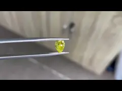 pear yellow diamond