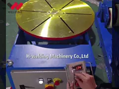 Automatic Pipe Tank Elevating Welding Positioner With T Slots Clamping Work Piece