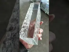 China Customized Hot Melt Glass Brick Blocks Bubble Wall Partition Project Landscape for sale