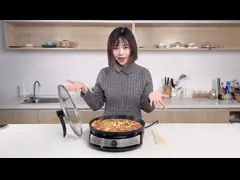 30cm Size Die-cast Aluminum Tortilla Maker Cooking Appliances Square BBQ Pan Frying