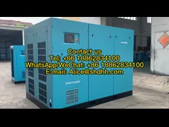5 Bar High Capacity Air Compressor 22kw Low Pressure Vsd Screw Compressor