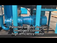 5 Bar High Volume Low Pressure Compressor 55kw Electric Screw Compressor