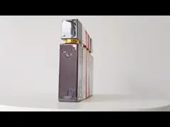 Il campione portatile di qualità superiore della bottiglia di vetro 50ml del profumo spruzza riutilizzabile