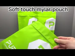 soft touch plastic bag