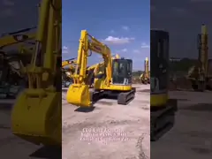 used Komatsu PC78us excavator