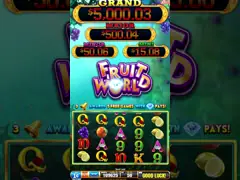 Casino 36 / 10 Pins Fruit World Video Skill Slot Machine Board Customize Language