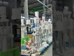 Vertical Plastic Injection Machine Single Slide 2 Station Cable Molding Machine