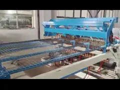 6.0mm Diameter 2m Width Roll Mesh Welding Machine Plc