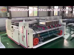 High speed semi automatic pasting carton box machine