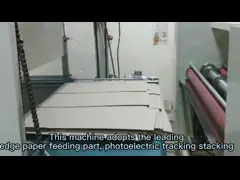 KSPack Corrugated thin blade slitter and scorer cardboard  white 1800mm-2600mm high-speed  machine