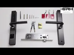 China Smart Home Fingerprint Handle Door Lock Blue Tooth WiFi Electronic Digital Intelligent for sale