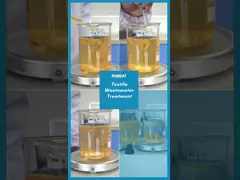 A jar test of Textile Wastewater Treatment
