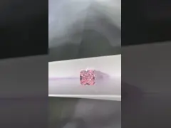 Pink Cushion CVD Diamond