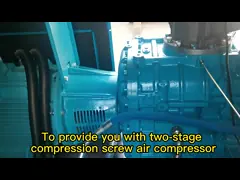 200kw Stationary Screw Air Compressor Electric Double Screw Air Compressor