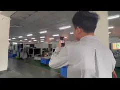 Linea di produzione online dello schermo di ispezione dei clienti europei