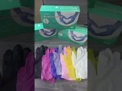 DisposableWhite Nitrile Gloves 1