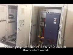 High Performance VFD in control panel