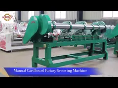 Eccentric Manual Feeding Slotting Link Corner Gooving Machine Box Auto Slotting Cardboard Slittle Sc