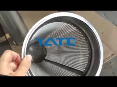 China Industrial SS 304 316 Stainless Steel Filter Baskets Sintered Wire Mesh for sale