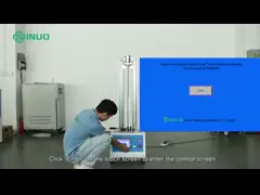 IEC 60598-1 Fluorescent Lamp Holder Axial Force Tester Luminaries Test Equipment