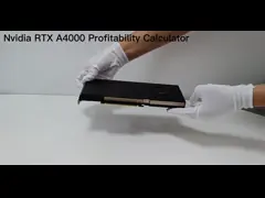 Nvidia RTX A4000 Profitability Calculator