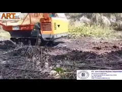 Crawler Track 35HP Palm Oil Tractor 300mm Rubber Track for Muddy Wetland Plantation Operations