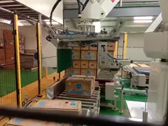 4 as 130kgs het Palletiseren Robotwapen Vriendschappelijk in Voedsel en Drankindustrie