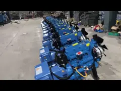 Dieselaggregat in der Produktion