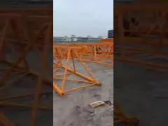 China Refurbished Used Tower Crane Zoomlion TC6010-6  Second Hand Tower Crane for sale