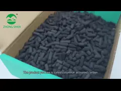 Palline colonnari a base di carbone di legno del carbonio attivato per purificazione dell'aria