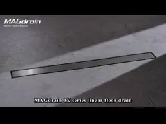 MAGdrain JX Series Linear Floor Drain Stainless Steel Tile Insert Floor Waste
