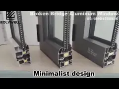 Customized Service Economic Price Double Glazed Casement Aluminium System Window