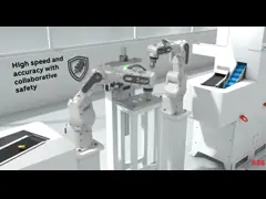 ABB CRB1100 6 주축 로봇 팔 협업화 선발과 장소 로봇