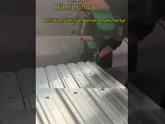 Produzione di barriere per veicoli anti ariete