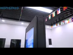 China Waterproof Floor Standing LCD Digital Signage 3840×2160 Resolution for sale