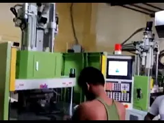 Customers are very happy to use our vertical injection molding machines.