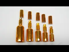 Bottiglia trasparente 30ML 50ML 100ML dello spruzzo di vetro del profumo vuota con il cappuccio della palla