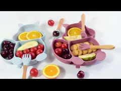 Newsun OEM ODM Eco-Friendly 28 Color Opation Squirrel Shape 100% Silicone Baby Plate