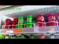 Customized Drinks Open Display Refrigerator R404a Vegetable And Fruits Cooler