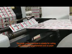 China Automatic Roll To Sheeting Paper Cutting Machine ZHQ-1100B for sale