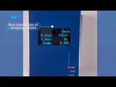 R210 Clean Environment Monitoring System Small Flow Dust Particle Counter Sensor