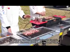 電気グリリング VS 木炭グリリング