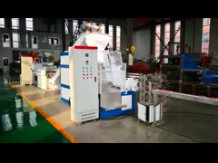 Durable duplex single worm soap vacuum plodder extruded equipment for soap extrusion