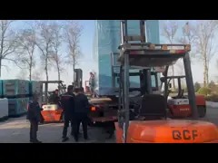 Silent Diesel Generator Set loading on truck