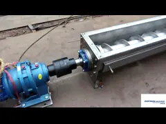 China Flexible Shaftless Screw Auger Conveyor For Powder Granule Conveyor System for sale