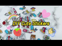 Carton Children Woven Cute Clothing Patches Stitch Iron On Patch Shrinkproof