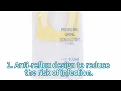 China Disposable Medicare Paediatric Urine Collector Bag For Clinic / Hospital for sale