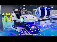 여행 차를 경주하는 섬유 유리 VR