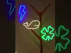 China 12v/24v 8w IP68 120led/M Silicone Flexible RGB LED Neon Light Strip for sale