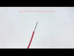 단단한 꼼짝 못하게 된 높은 온도 실리콘 케이블 구리 / 주석 도금 구리